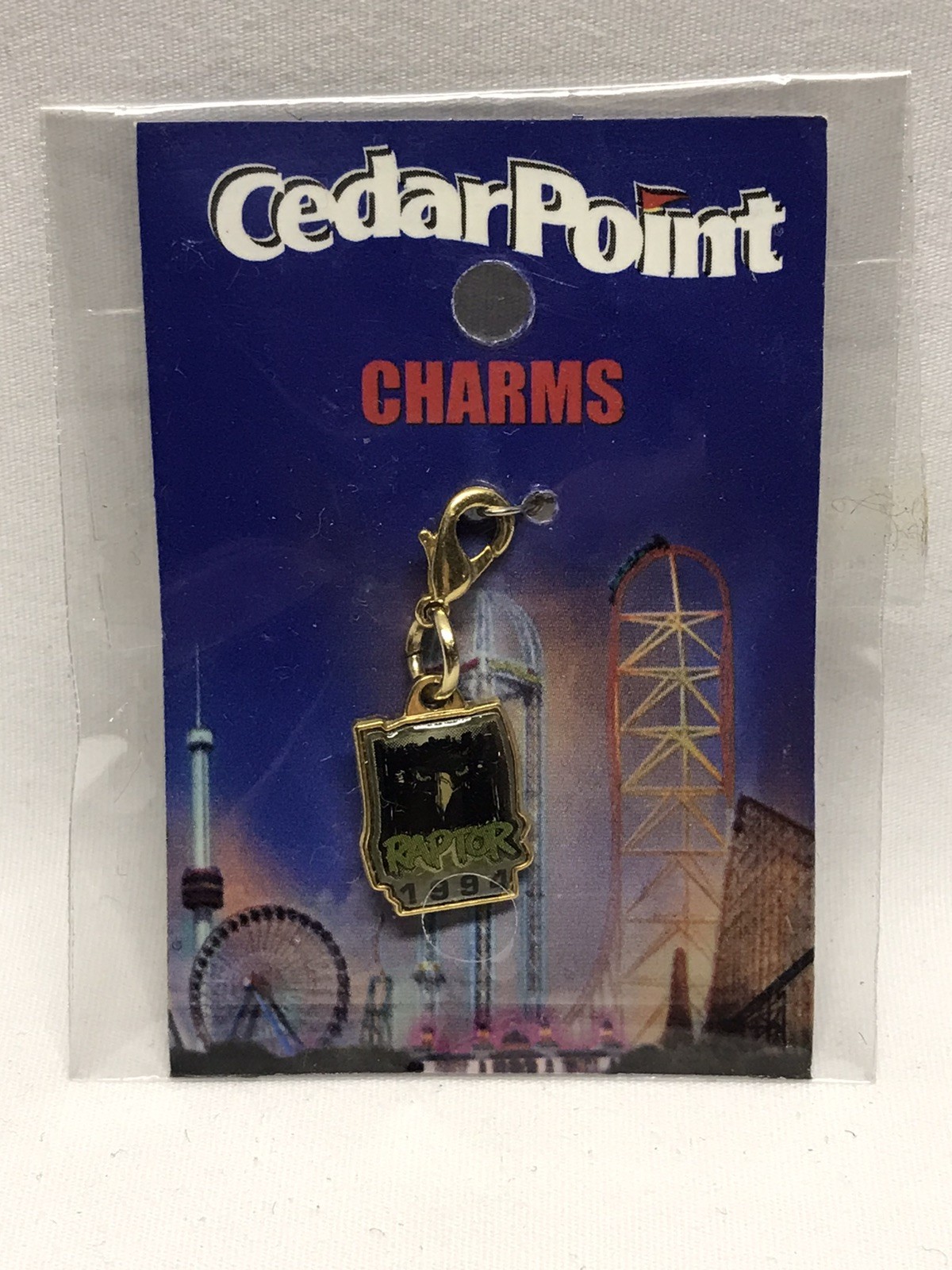 Raptor Roller Coaster Charm Cedar Point Amusement Park Sandusky Ohio ...