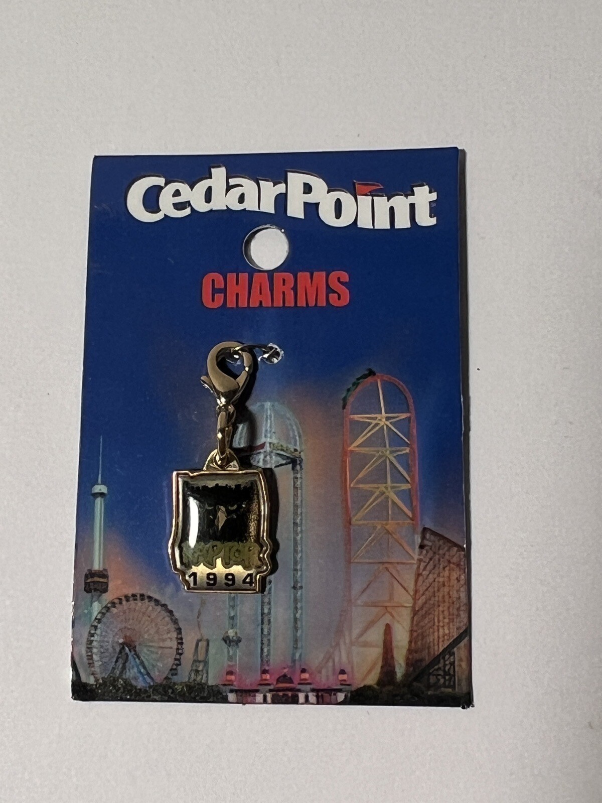 Cedar Point Raptor Roller Coaster Charm for Sale - JustDisney