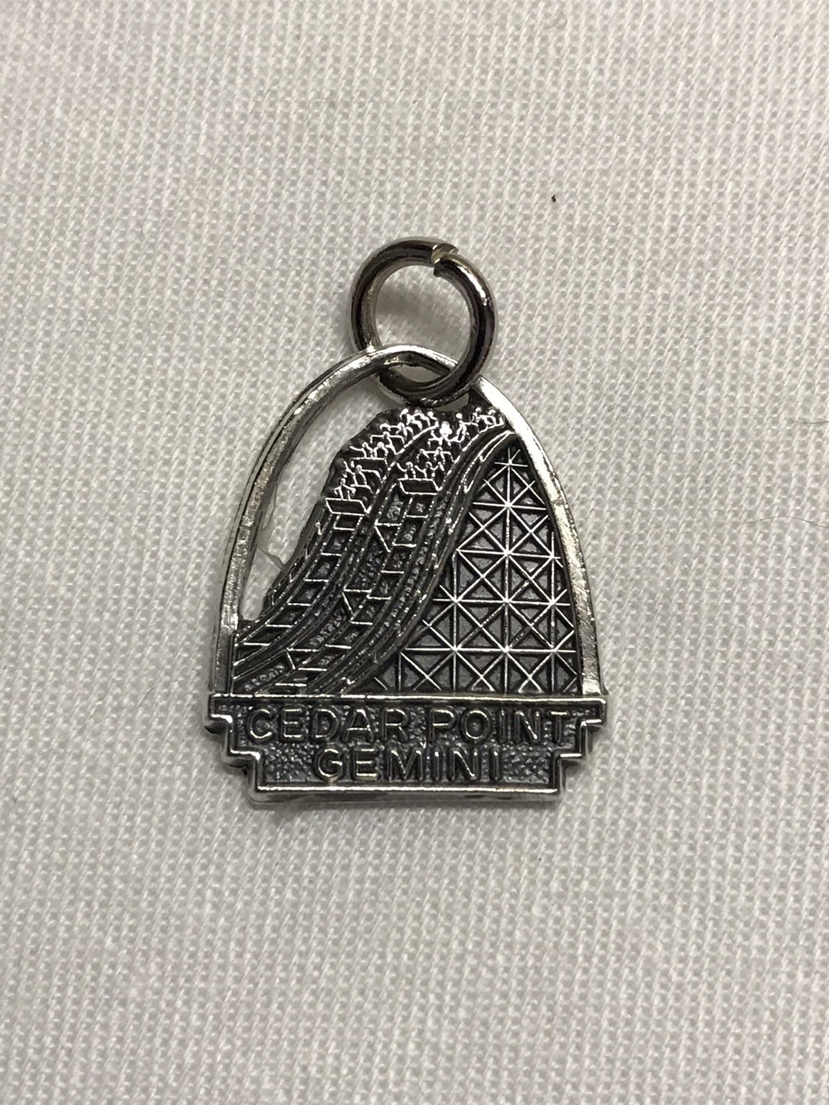 Rare 1978 Gemini Roller Coaster Charm Cedar Point Amusement Park ...